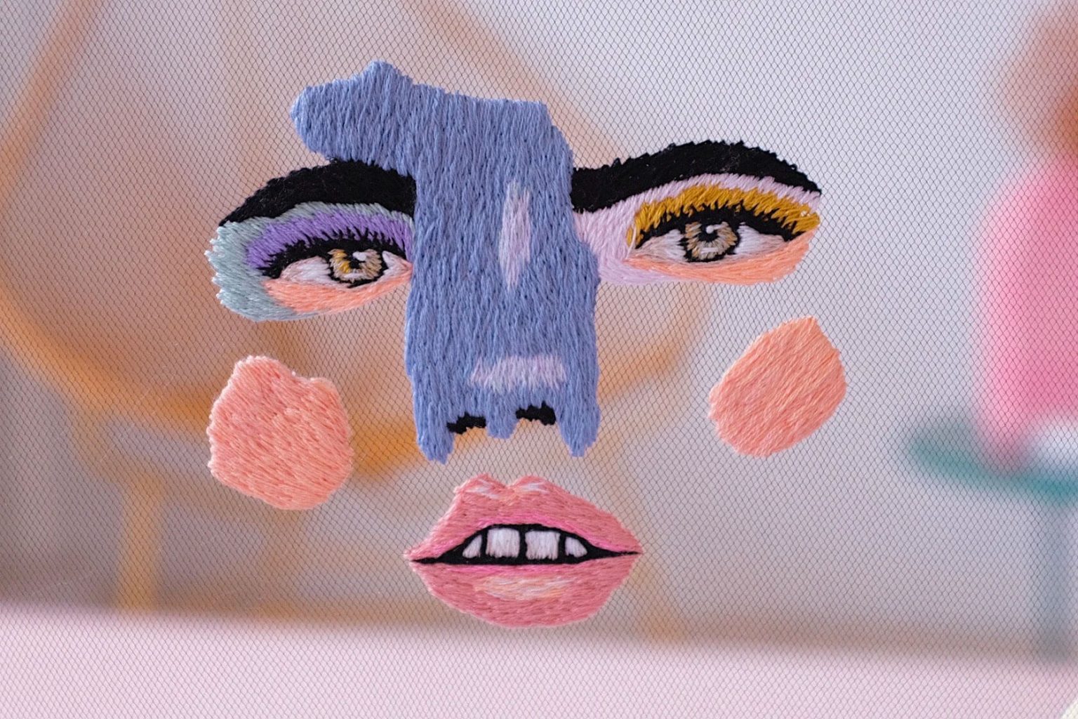 Contemporary Embroidered Portraits by Elena Obando | Daily design ...