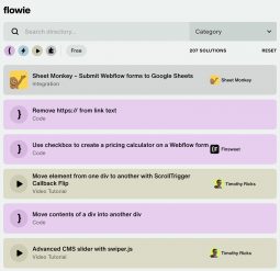 Having trouble with Webflow? Find the perfect solution with Flowie ...