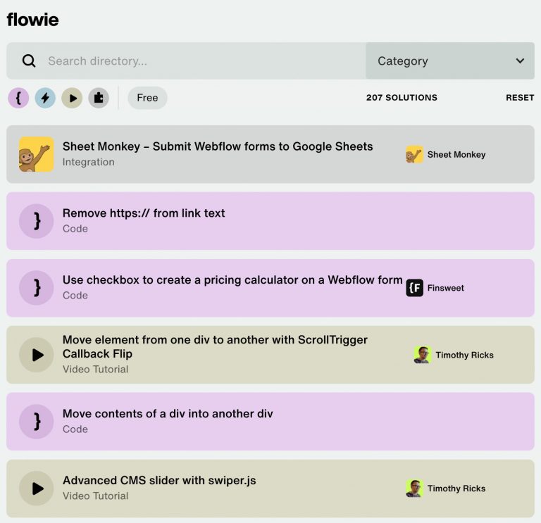 Having trouble with Webflow? Find the perfect solution with Flowie ...