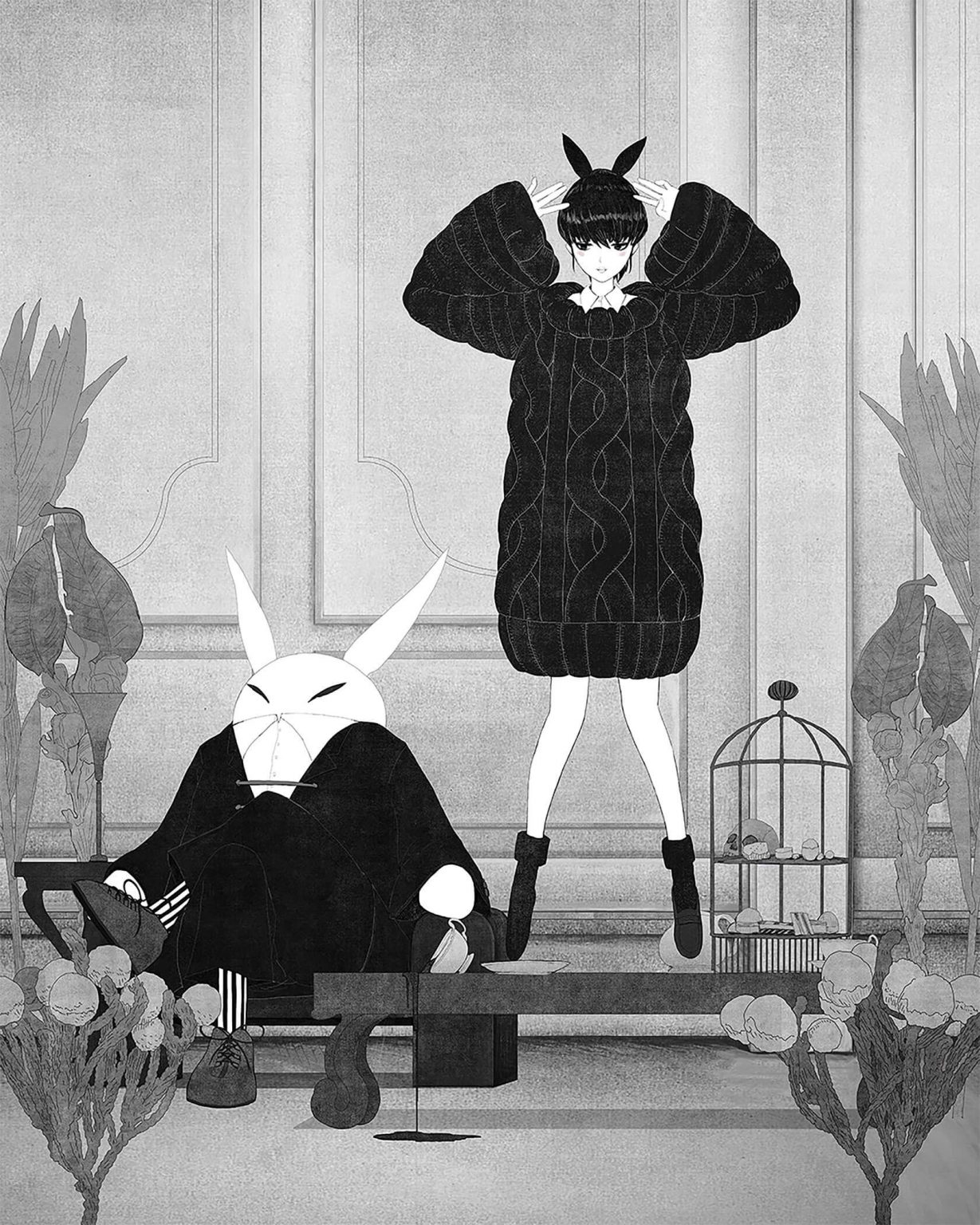 Beautiful Ukiyo-e Illustrations by Kotaro Chiba | Daily design ...