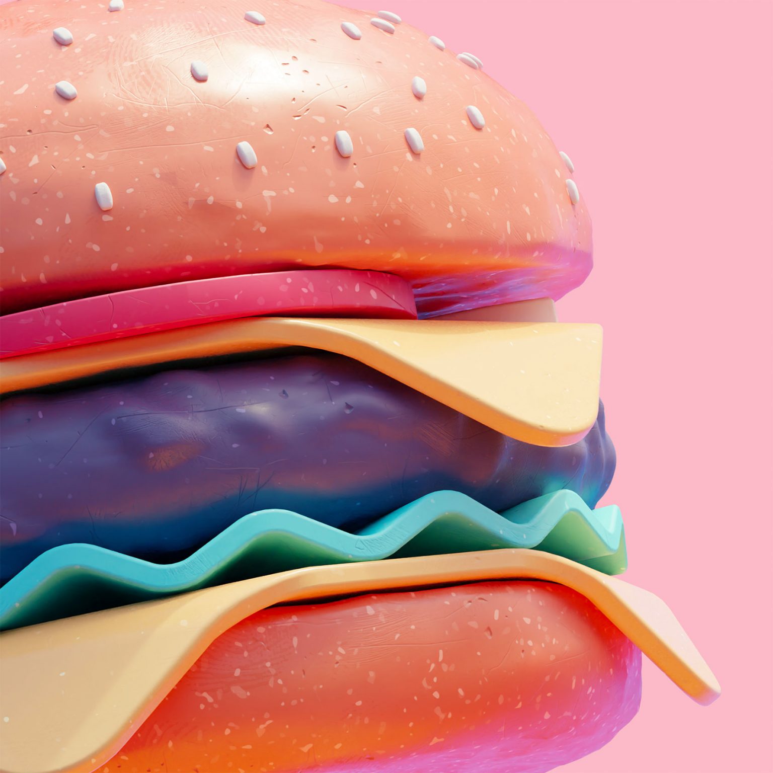 Fun 3D Artworks by Thomas Charier | Daily design inspiration for ...