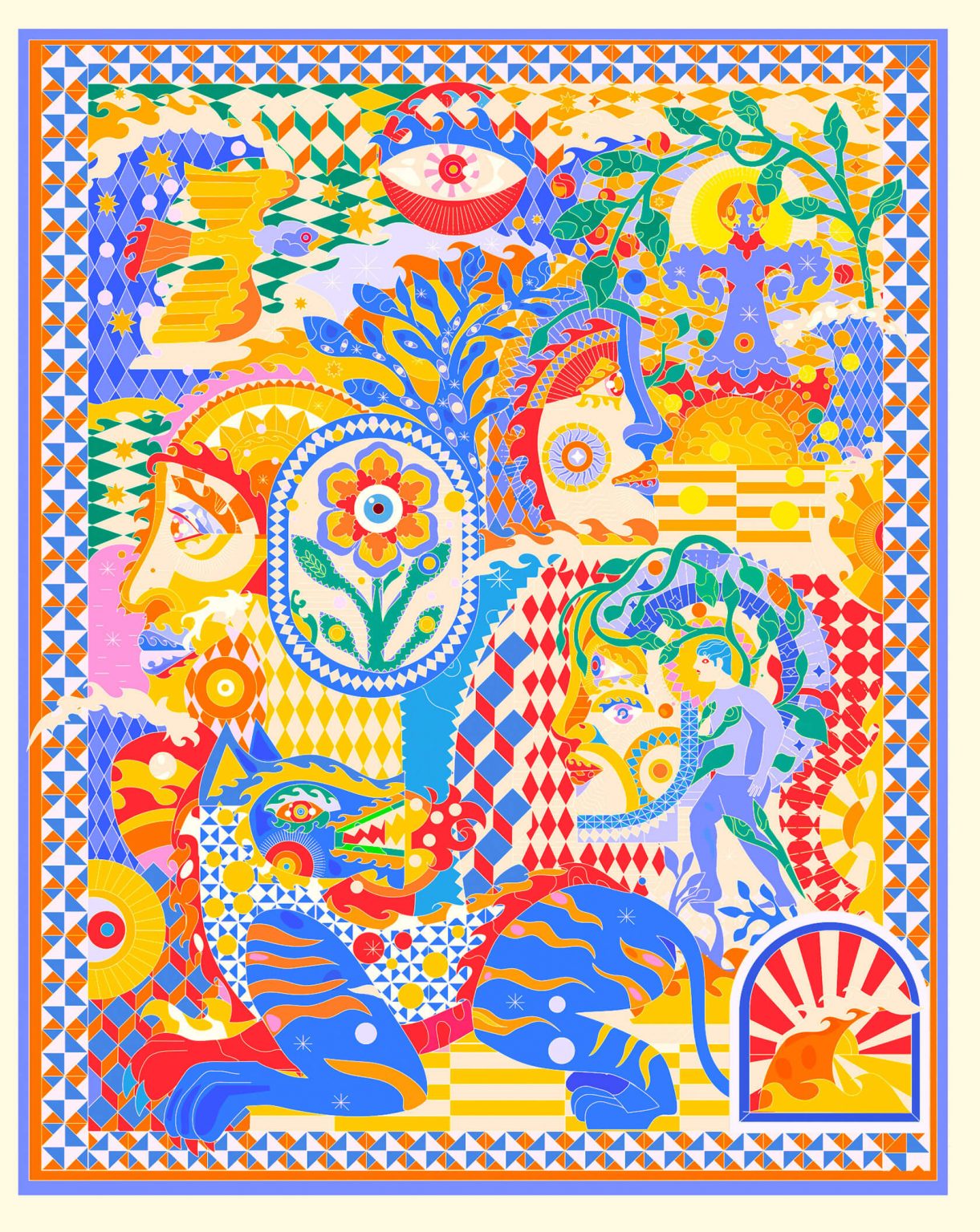 Complex Illustrated Pieces by Yo Az | Daily design inspiration for ...