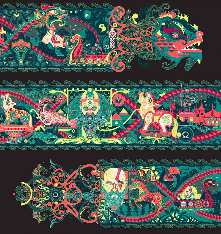 Complex Illustrated Pieces by Yo Az | Daily design inspiration for ...