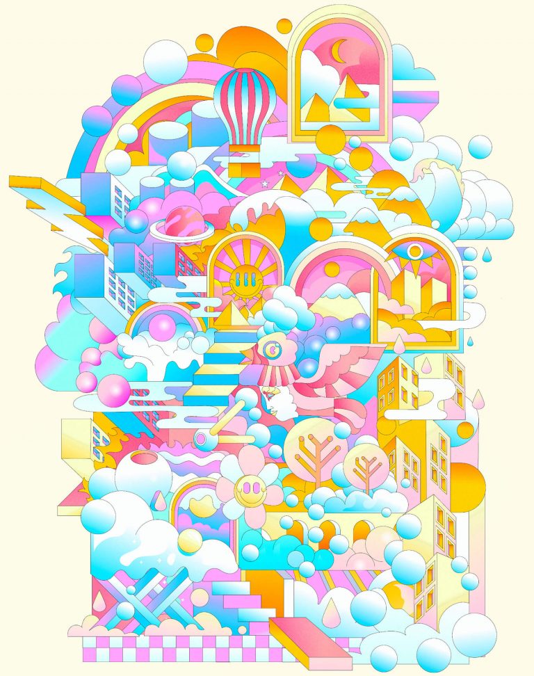 Complex Illustrated Pieces by Yo Az | Daily design inspiration for ...