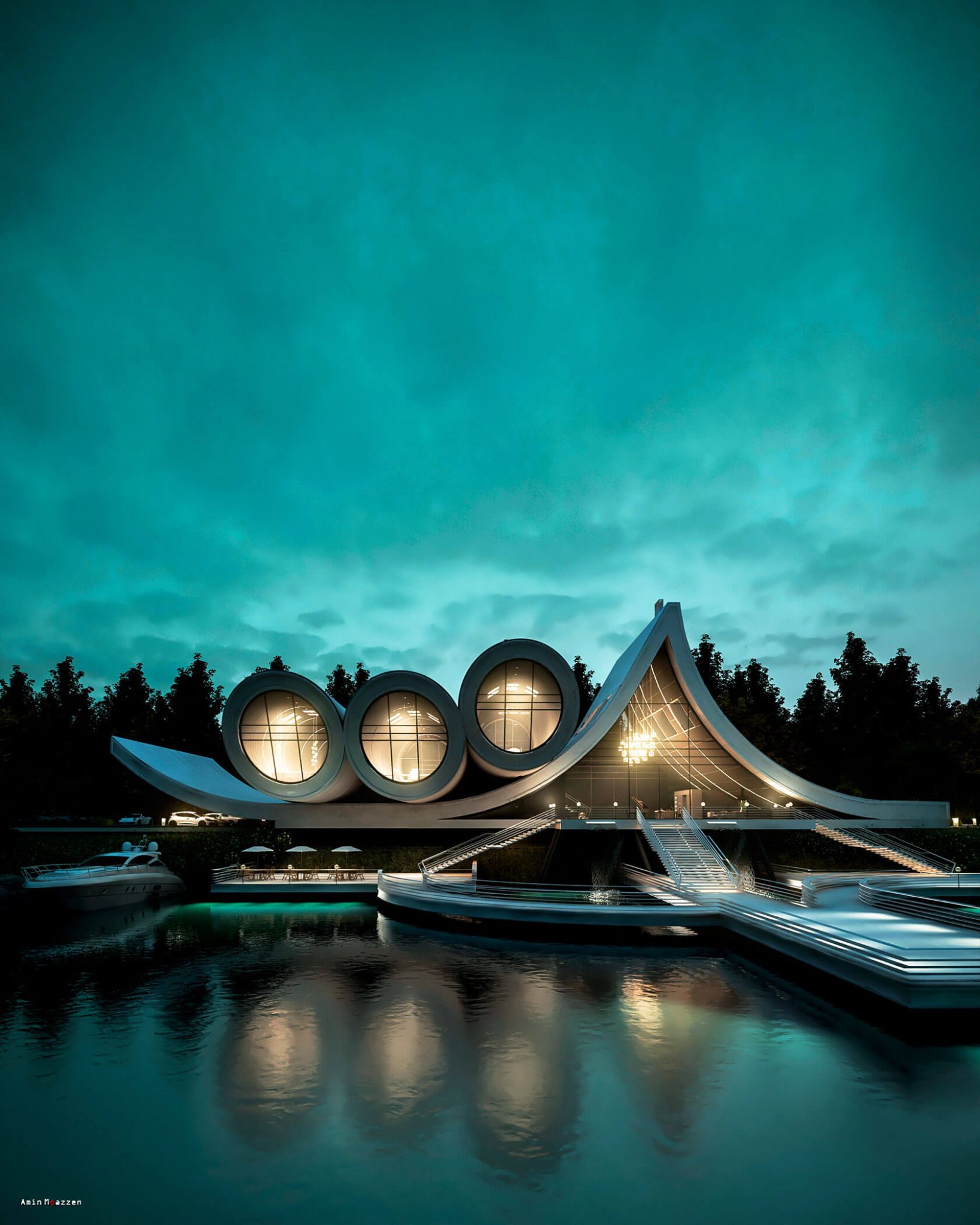 House of Light: Futuristic Architectural Concept by Amin Moazzen | Daily design inspiration for ...