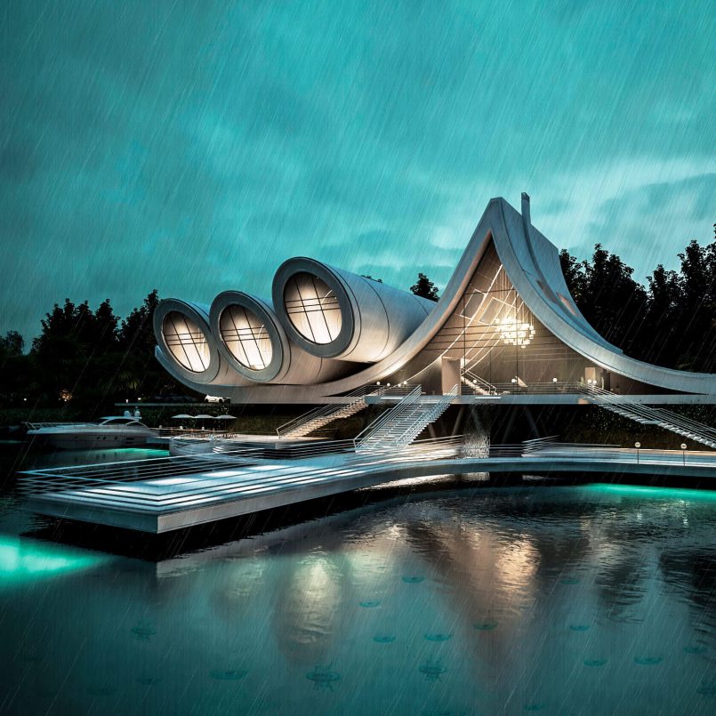 House of Light: Futuristic Architectural Concept by Amin Moazzen | Daily design inspiration for ...