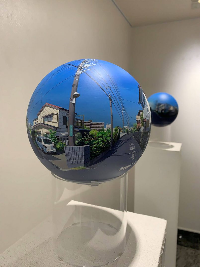 Flatball: Spherical Paintings by Daisuke Samejima | Daily design ...