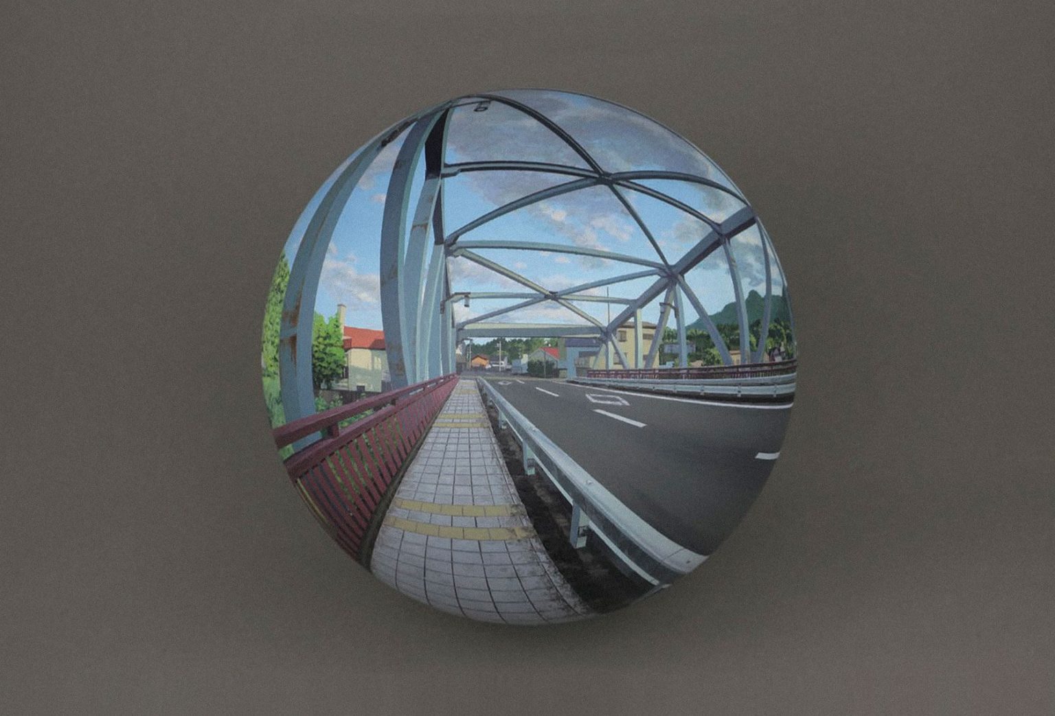 Flatball: Spherical Paintings by Daisuke Samejima | Daily design ...