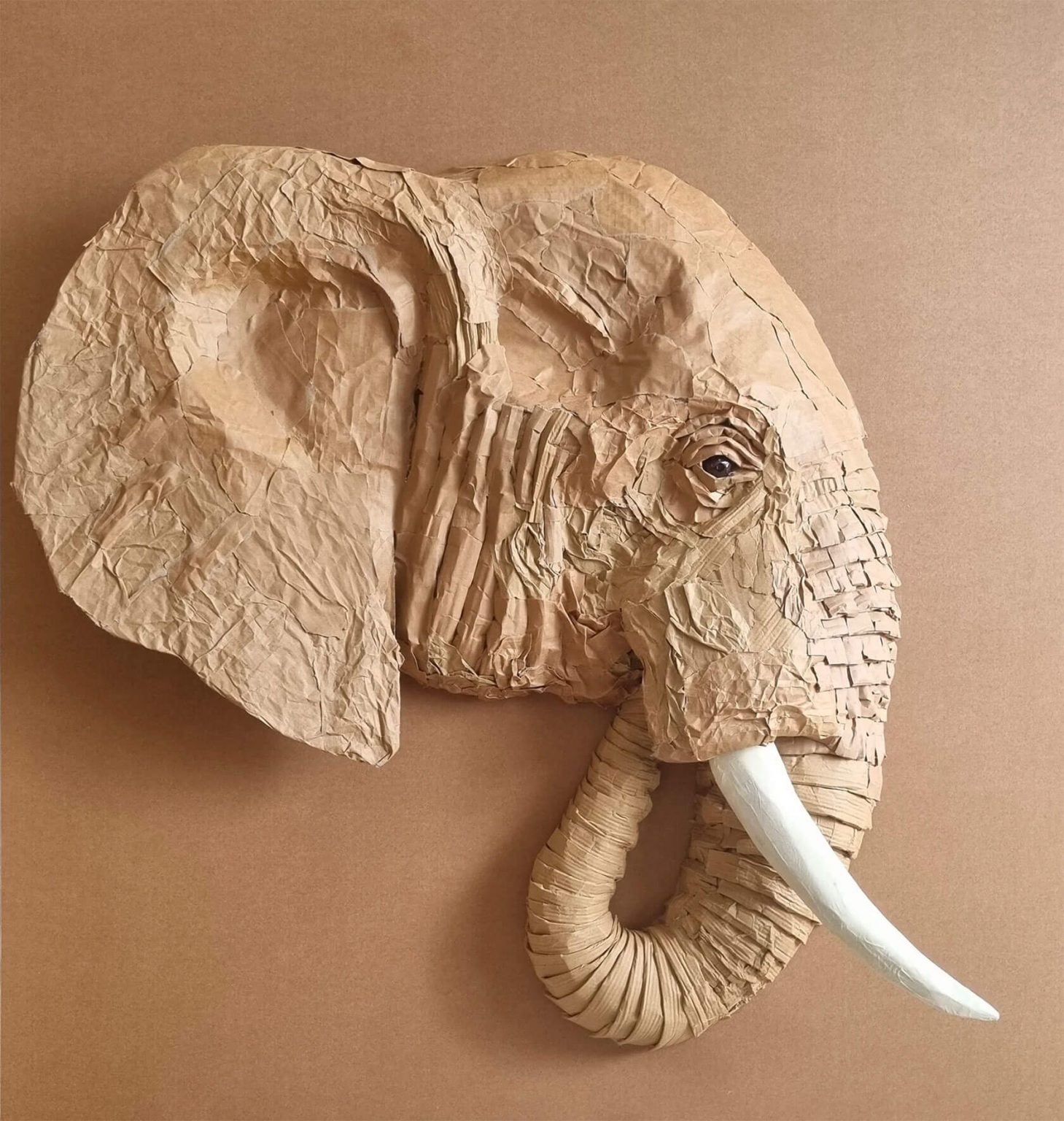 Cardboard Animal Sculptures by Josh Gluckstein | Daily design ...