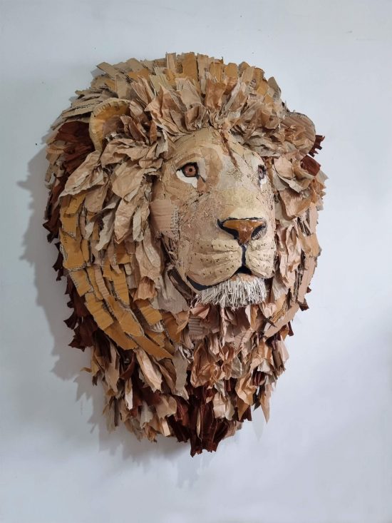 Cardboard Animal Sculptures by Josh Gluckstein | Daily design ...