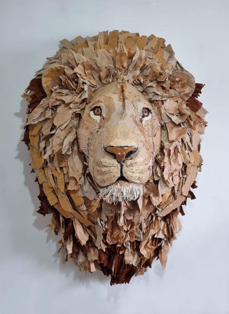 Cardboard Animal Sculptures by Josh Gluckstein | Daily design ...