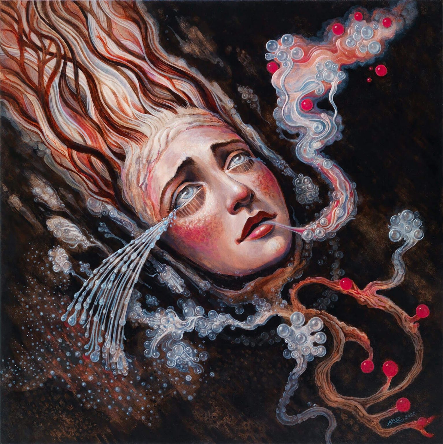 Metamorphosis: Outlandish Paintings by Kim Evans | Daily design ...