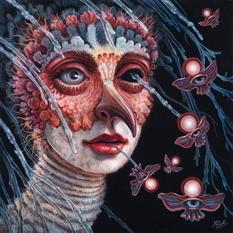 Metamorphosis: Outlandish Paintings by Kim Evans | Daily design ...