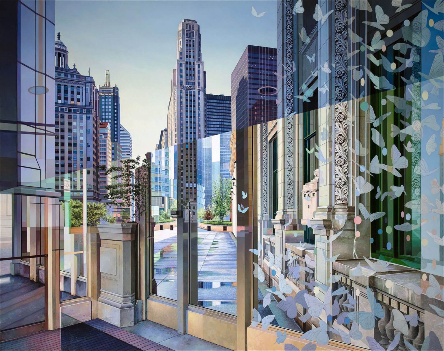 Urban Perspectives: Paintings by Nathan Walsh | Daily design ...