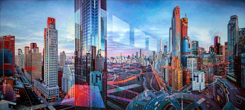 Urban Perspectives: Paintings by Nathan Walsh | Daily design ...