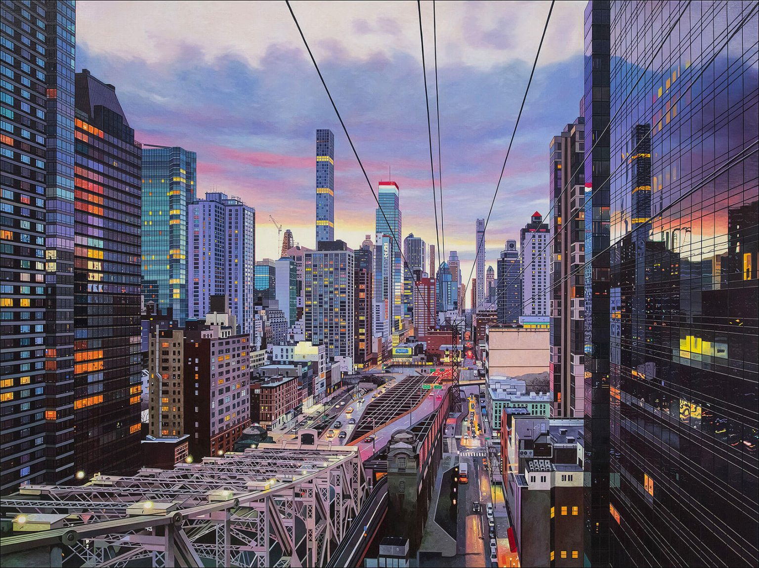 Urban Perspectives: Paintings by Nathan Walsh | Daily design ...
