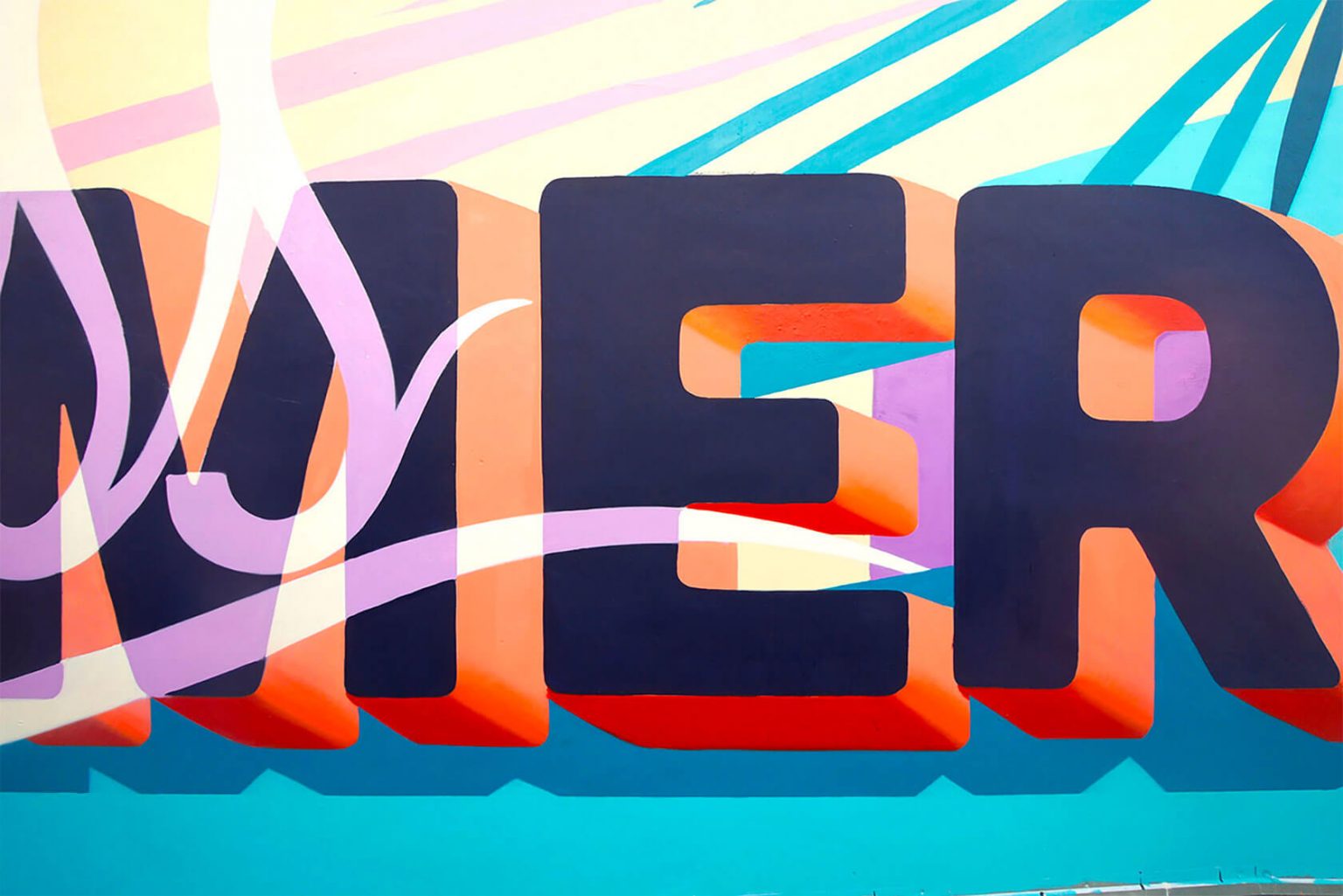 Lettering Murals by Nico Nerone | Daily design inspiration for ...