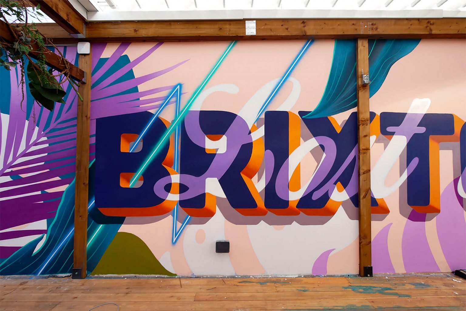 Lettering Murals by Nico Nerone | Daily design inspiration for ...