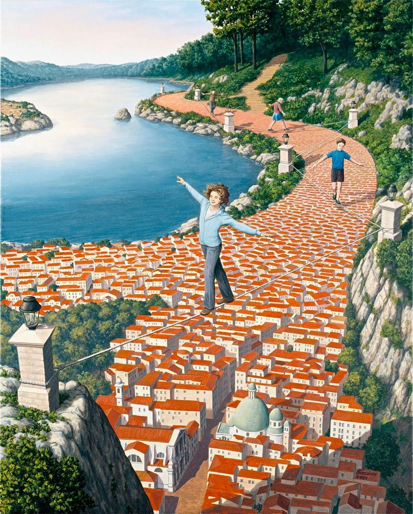 Mind-Boggling Paintings by Rob Gonsalves | Daily design inspiration for ...