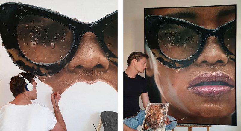 Amazing Hyper-Realistic Paintings by Robert Euwe | Daily design inspiration for creatives ...