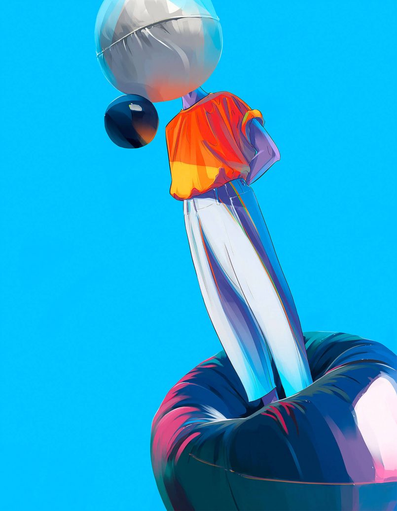 Colorful & Surreal Digital Illustrations by Amir Mrzae | Daily design ...