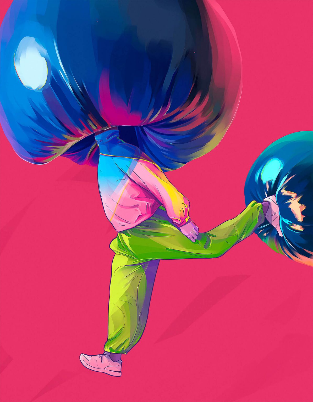 Colorful & Surreal Digital Illustrations by Amir Mrzae | Daily design ...