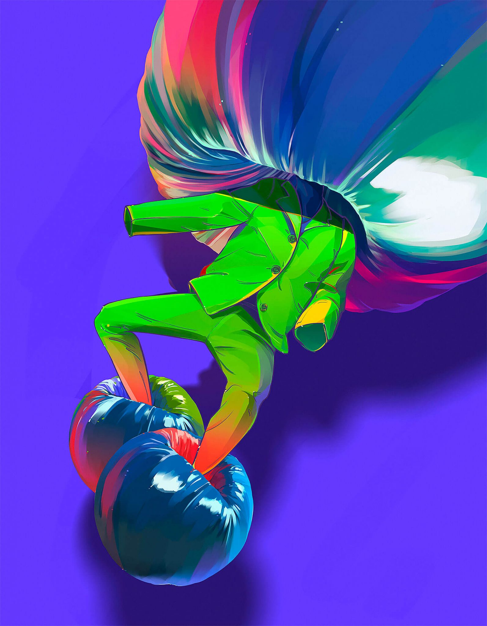 Colorful & Surreal Digital Illustrations by Amir Mrzae | Daily design ...