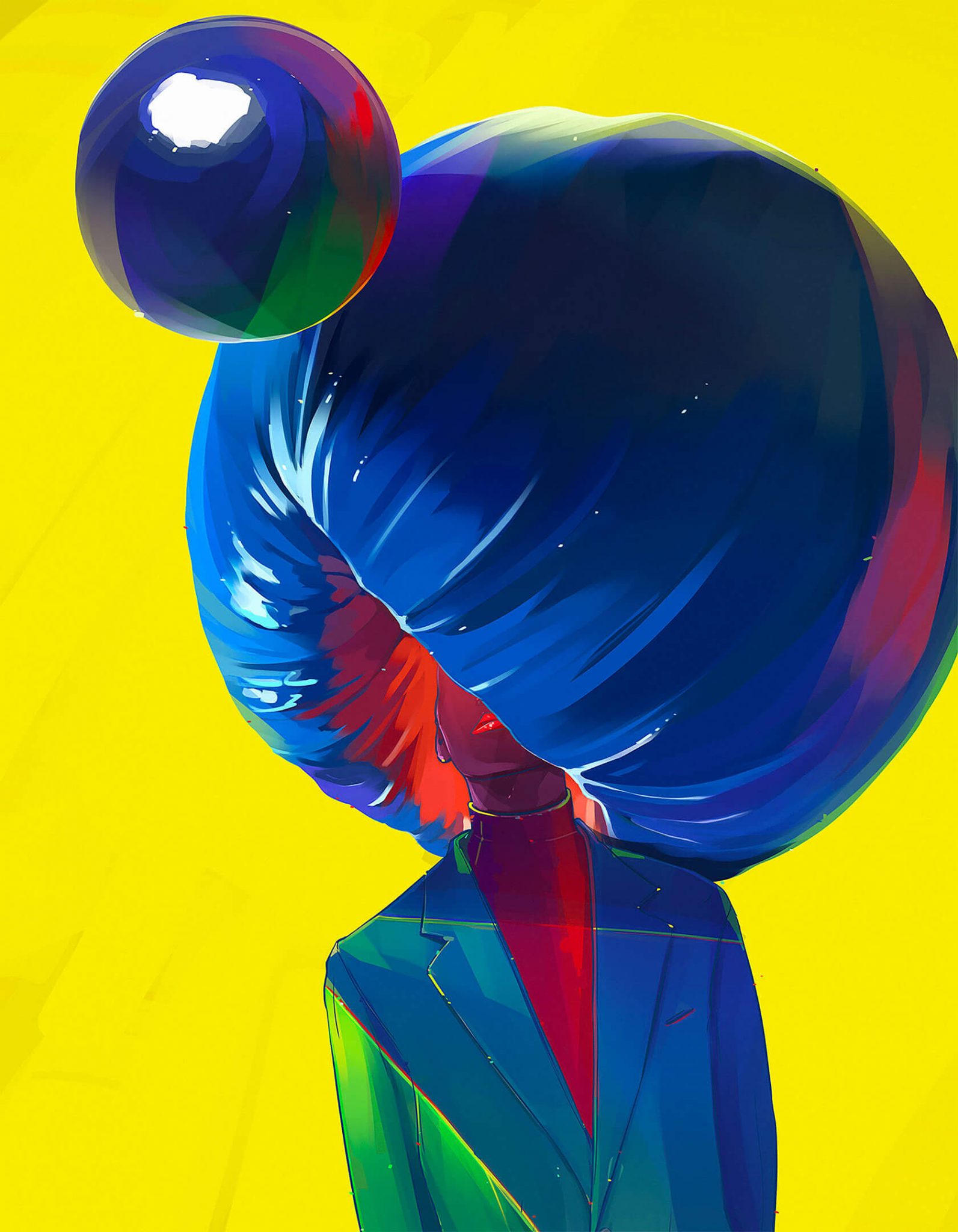 Colorful & Surreal Digital Illustrations by Amir Mrzae | Daily design ...