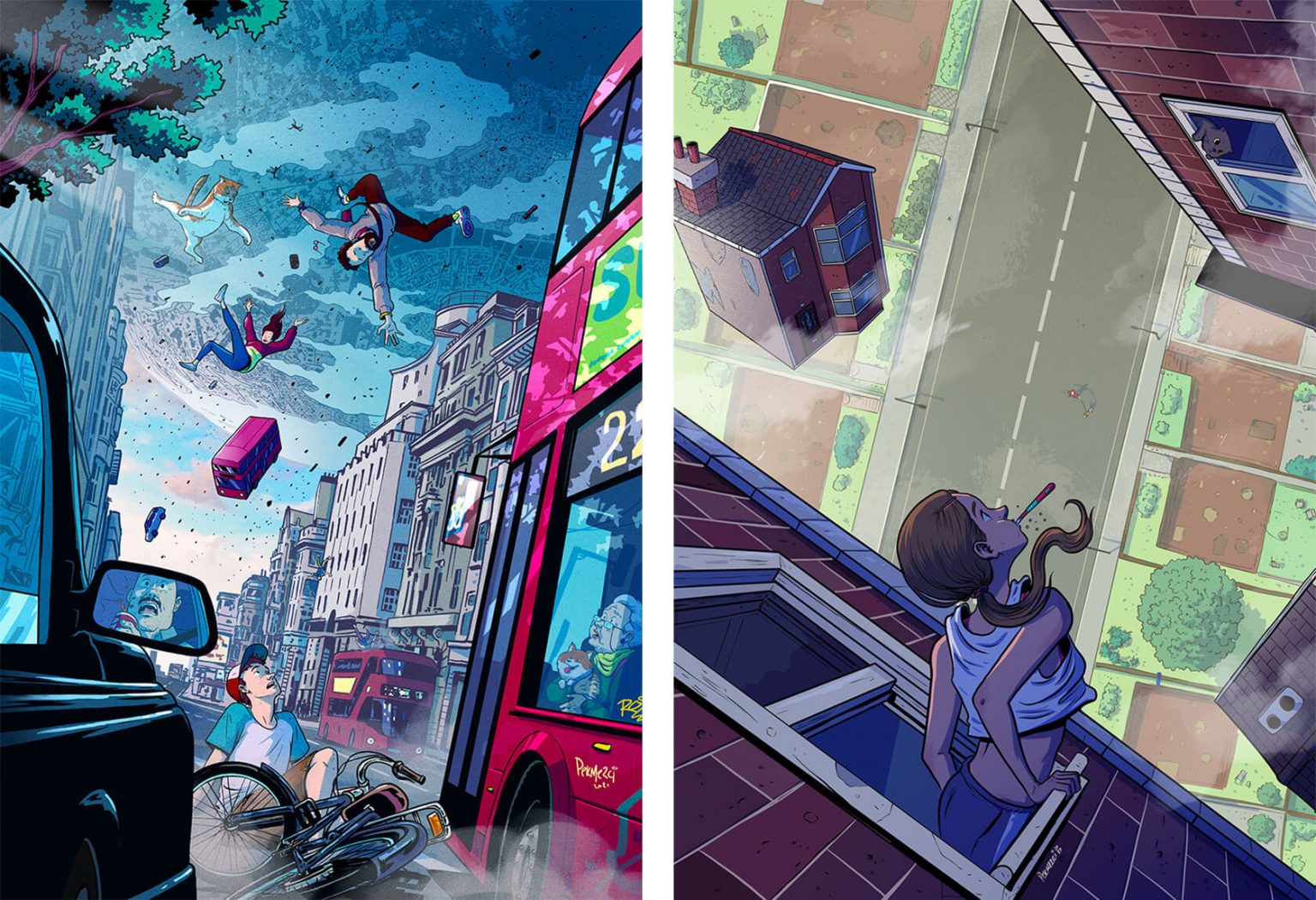 Imaginative Illustrations by Berat Pekmezci | Daily design inspiration ...