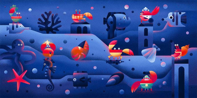 Bold & Colorful Illustrations by Mary Maka | Daily design inspiration ...