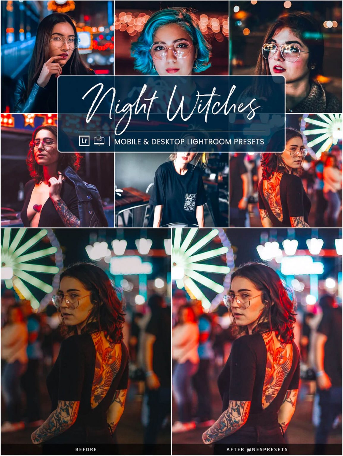 15 Best LUTs & Lightroom Presets for Night Photography | Daily design ...