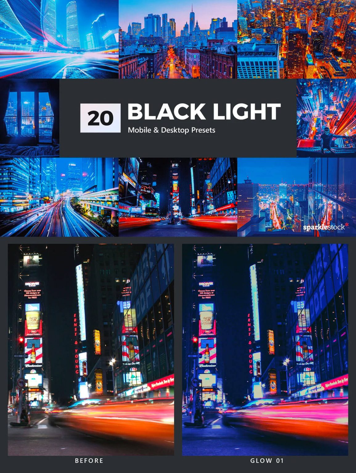 15 Best LUTs & Lightroom Presets for Night Photography | Daily design ...
