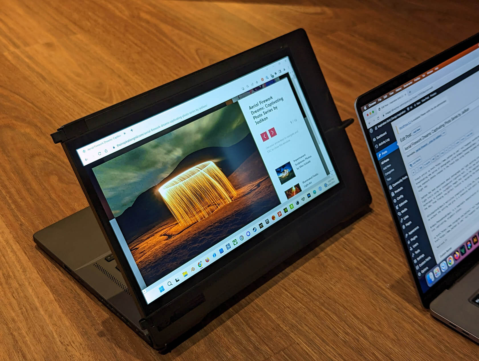 Portable Productivity: Mobile Pixels Duex Plus Laptop Monitor Review ...