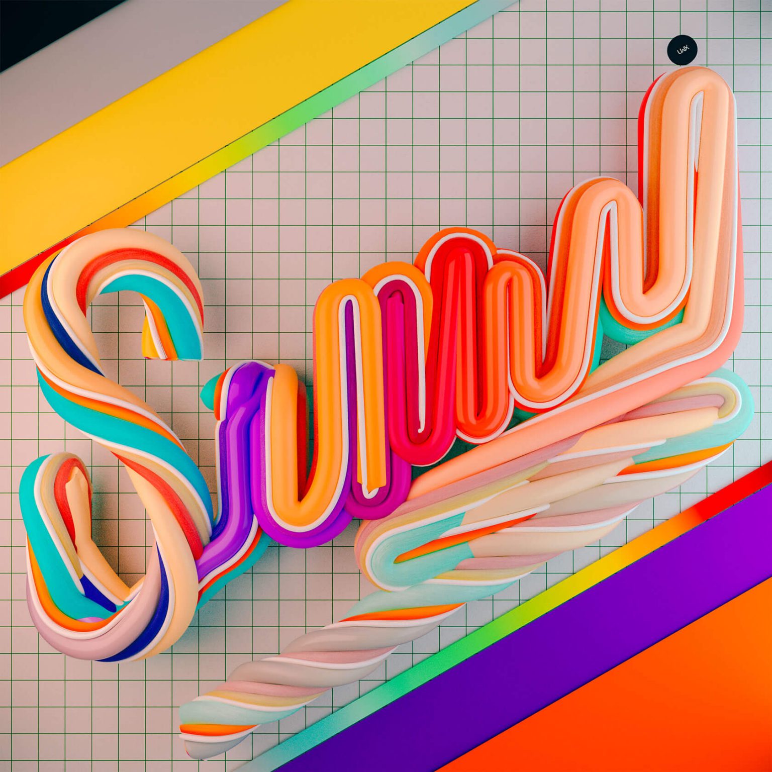 Fantastic 3D Typography by Leonardoworx | Daily design inspiration for ...
