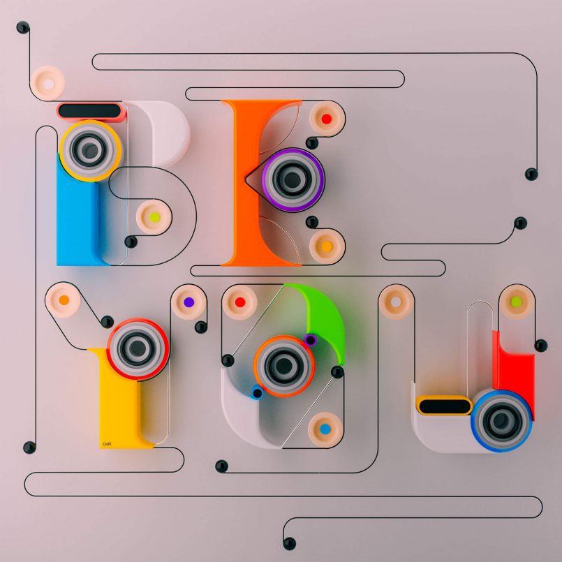 Fantastic 3D Typography by Leonardoworx | Daily design inspiration for ...