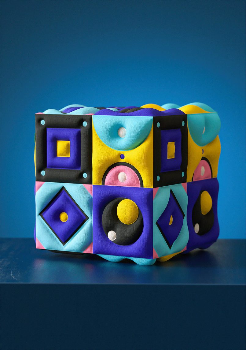 Experimental 3D Creations by Five Three Five Design | Daily design ...