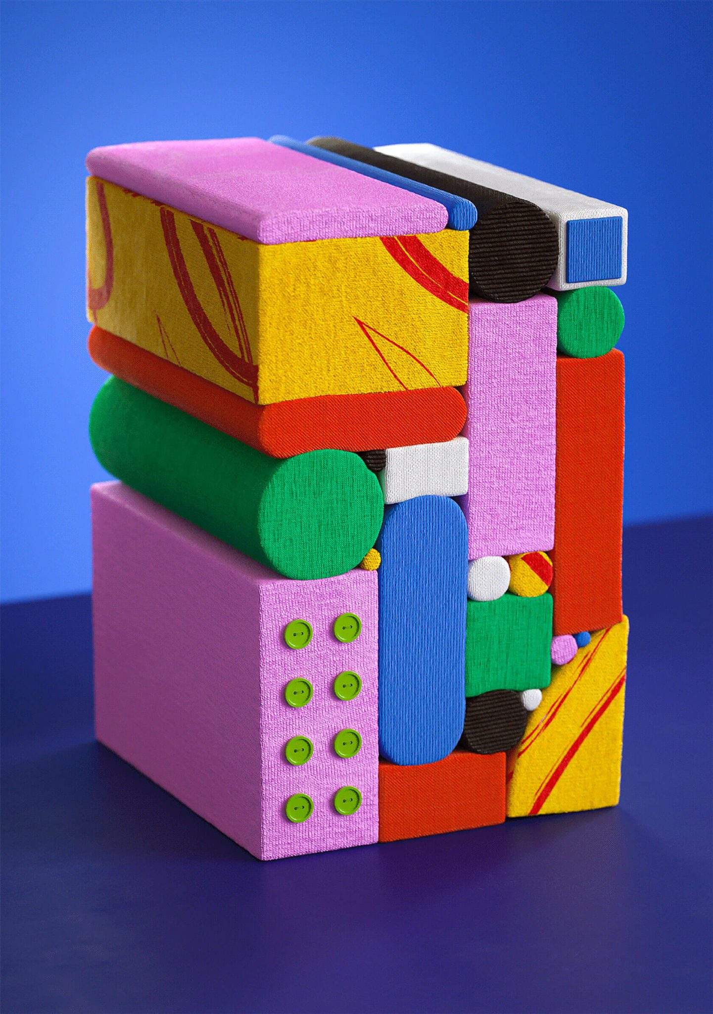 Experimental 3D Creations by Five Three Five Design | Daily design ...