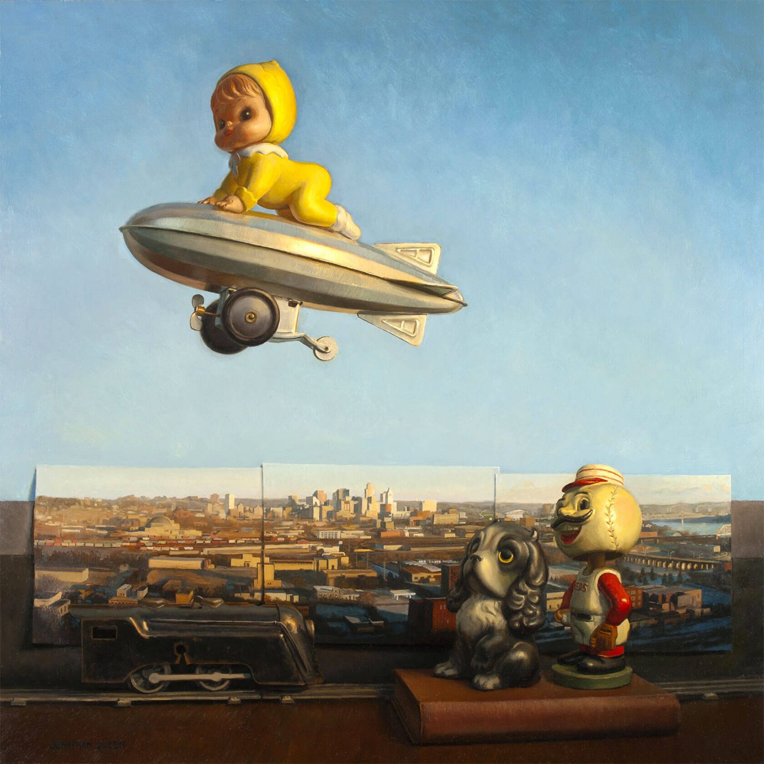 Toy Narrative Paintings by Jonathan Queen | Daily design inspiration ...
