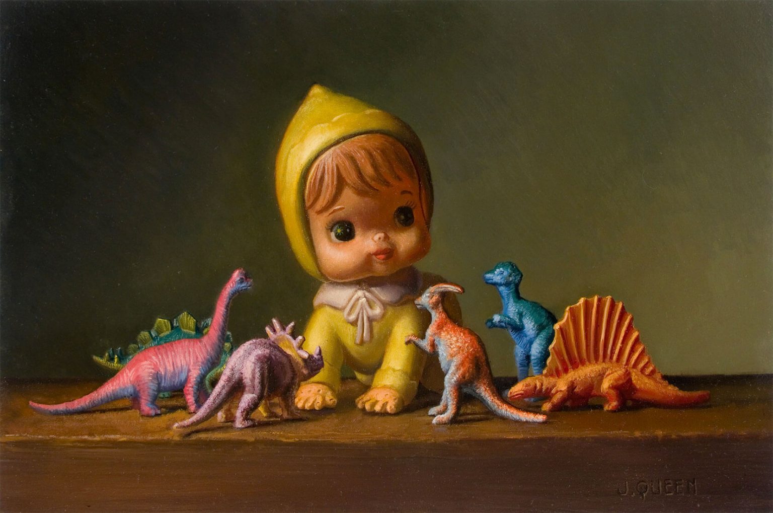 Toy Narrative Paintings by Jonathan Queen | Daily design inspiration ...