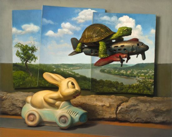 Toy Narrative Paintings by Jonathan Queen | Daily design inspiration ...
