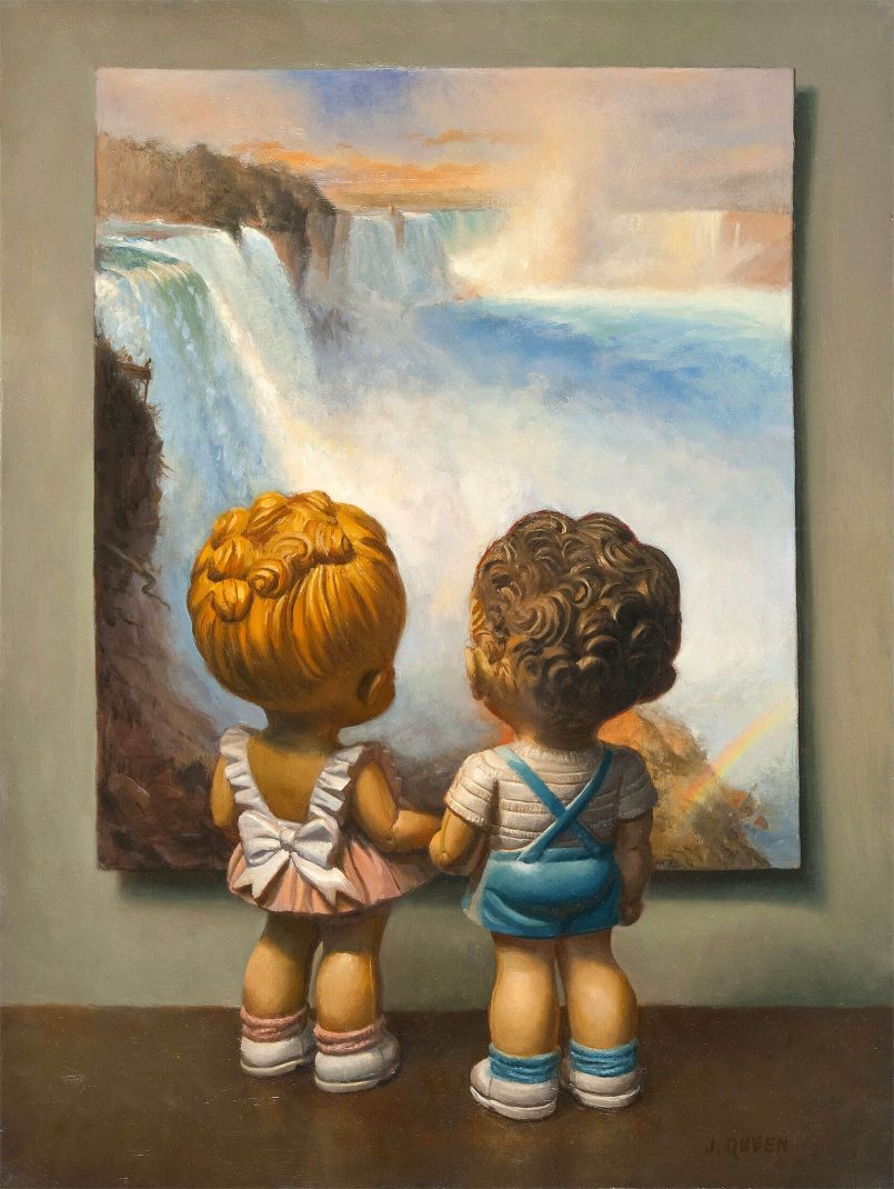 Toy Narrative Paintings by Jonathan Queen | Daily design inspiration ...