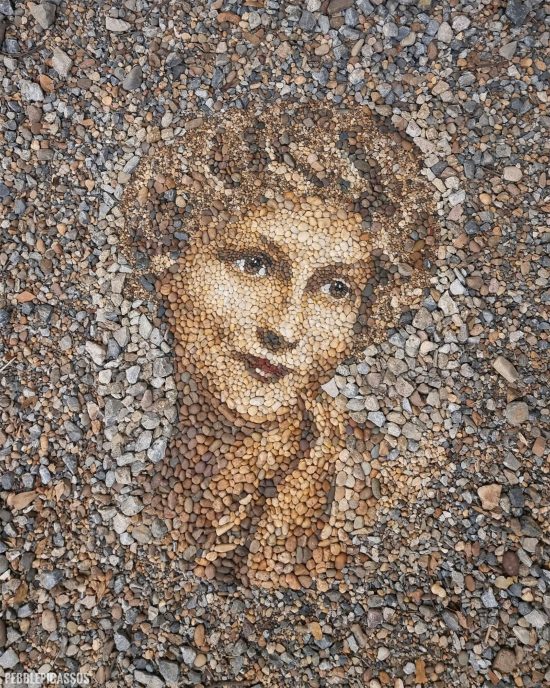 Pebble Picasso: Incredible Stone Mosaics by Justin Bateman | Daily ...