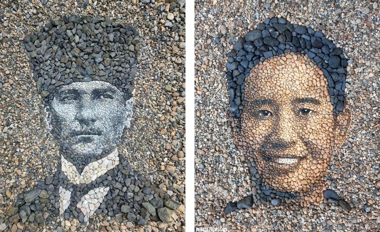 Pebble Picasso: Incredible Stone Mosaics by Justin Bateman | Daily ...