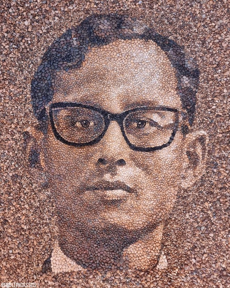 Pebble Picasso: Incredible Stone Mosaics by Justin Bateman | Daily ...