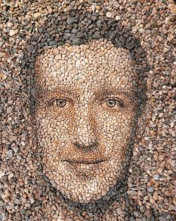 Pebble Picasso: Incredible Stone Mosaics by Justin Bateman | Daily ...