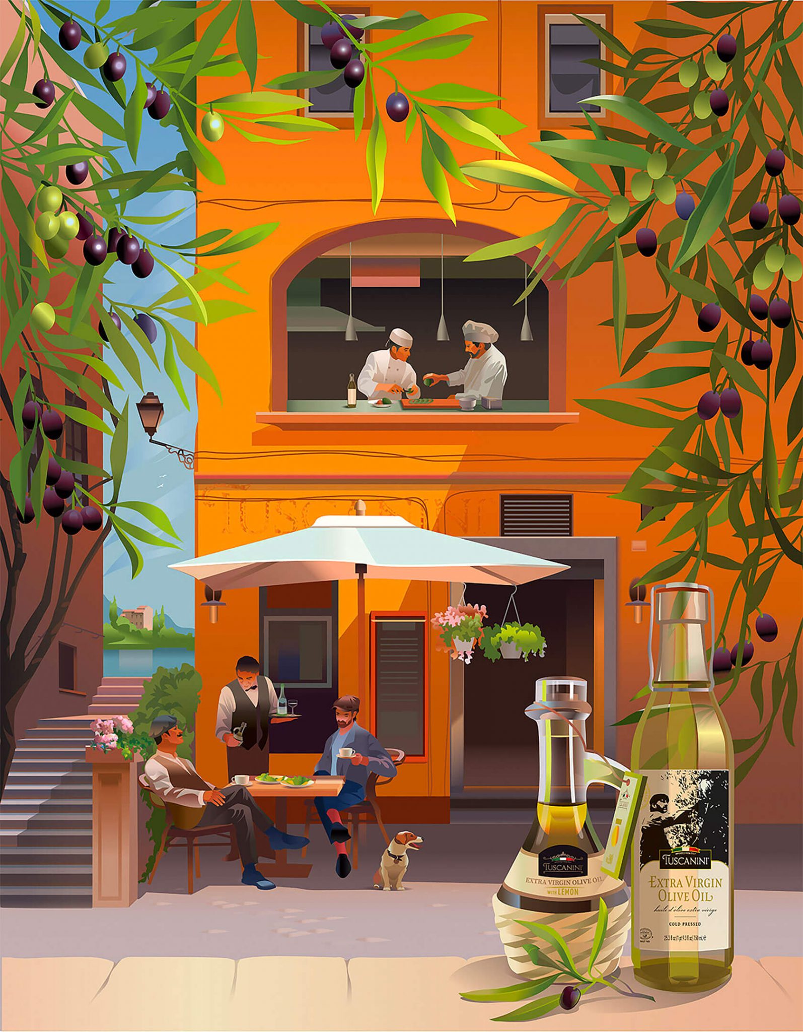 Beautiful Art Deco Illustrations by Anta Alek | Daily design ...