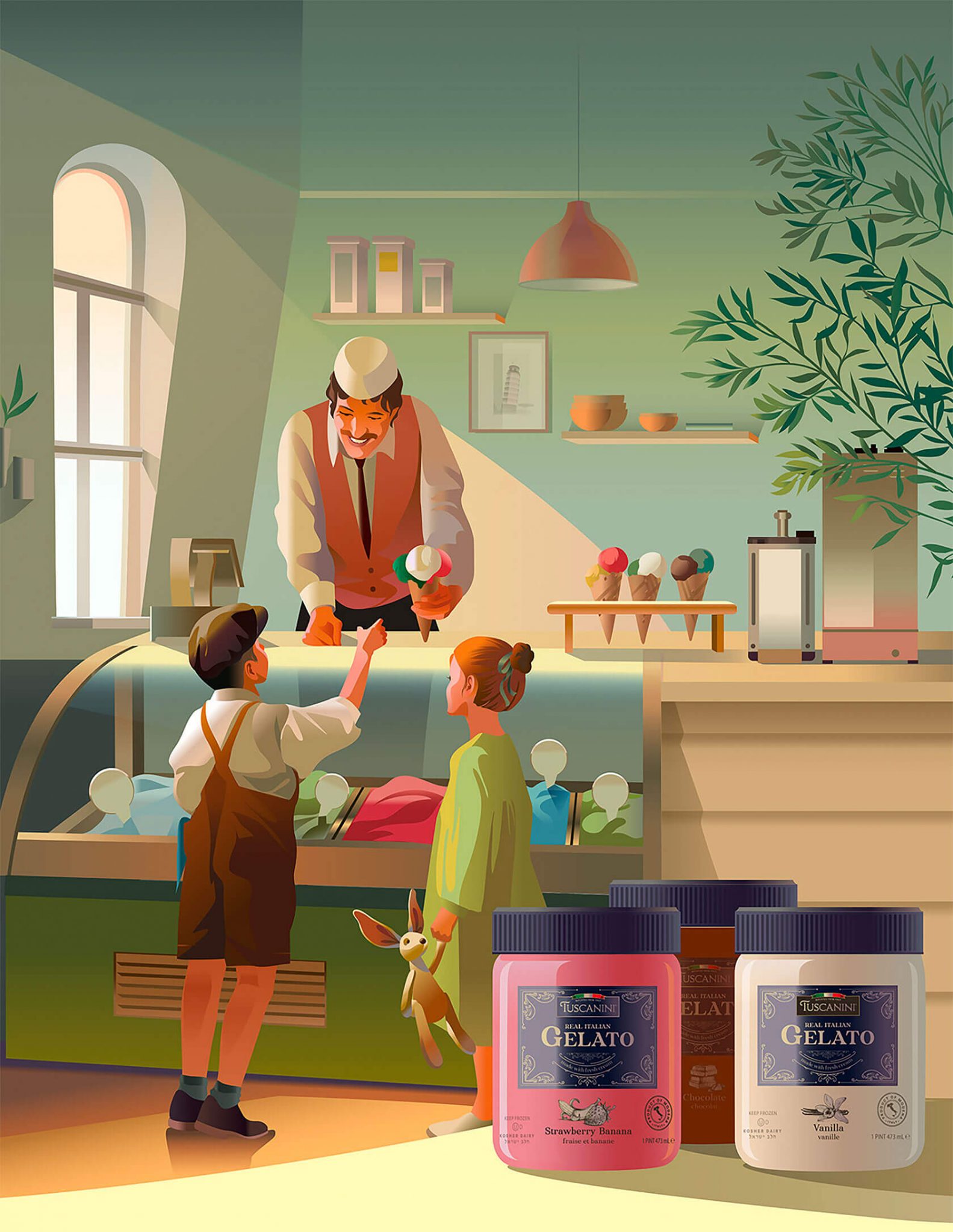 Beautiful Art Deco Illustrations by Anta Alek | Daily design ...