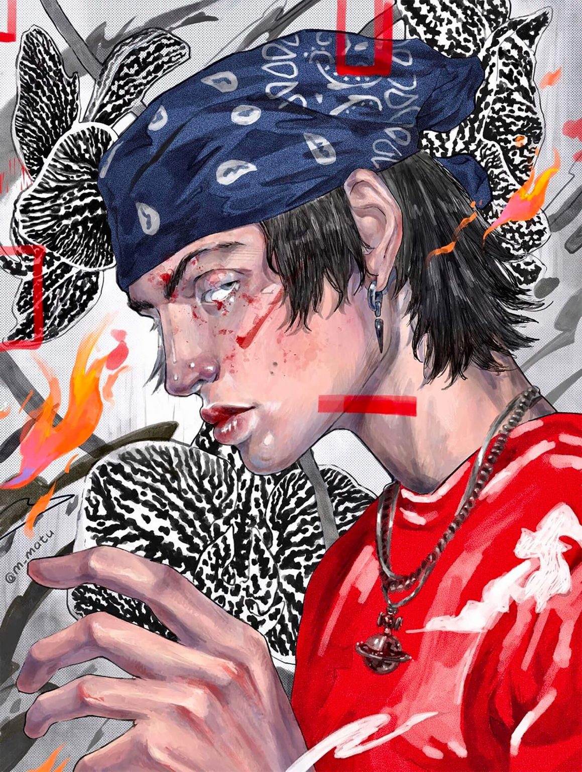 Powerful Illustrations by Fangyu Ma | Daily design inspiration for ...