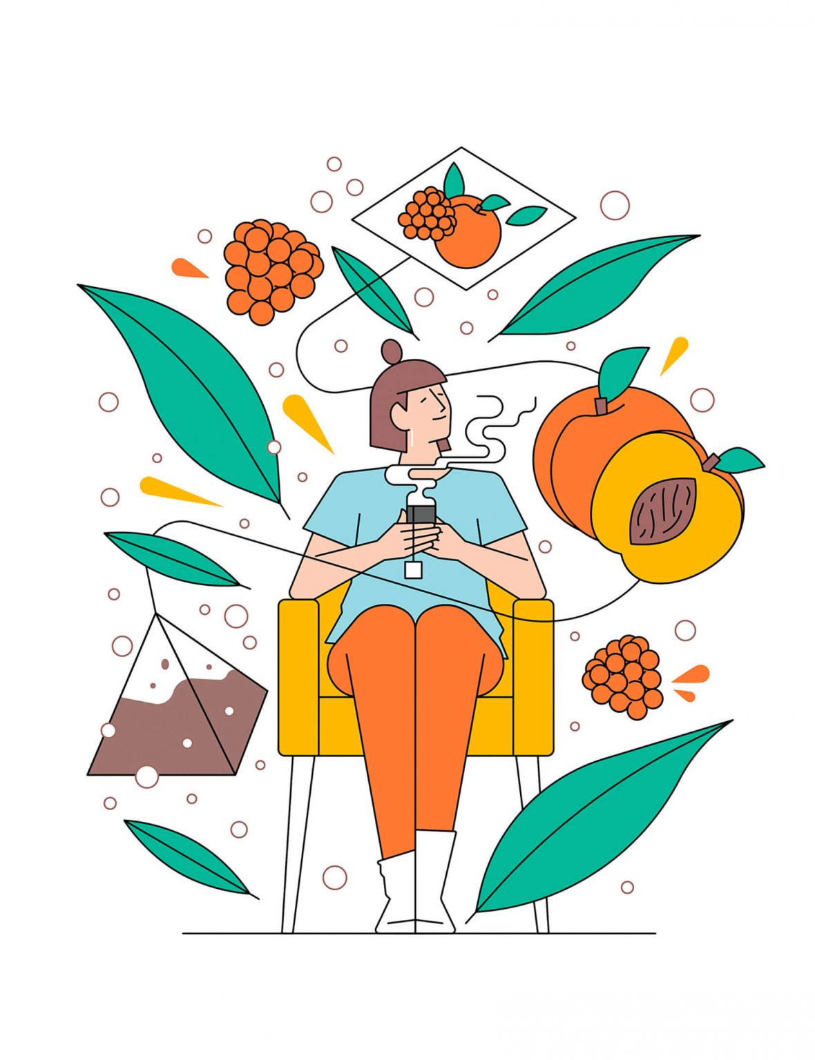 Fun Editorial Illustrations by Sam Peet | Daily design inspiration for ...