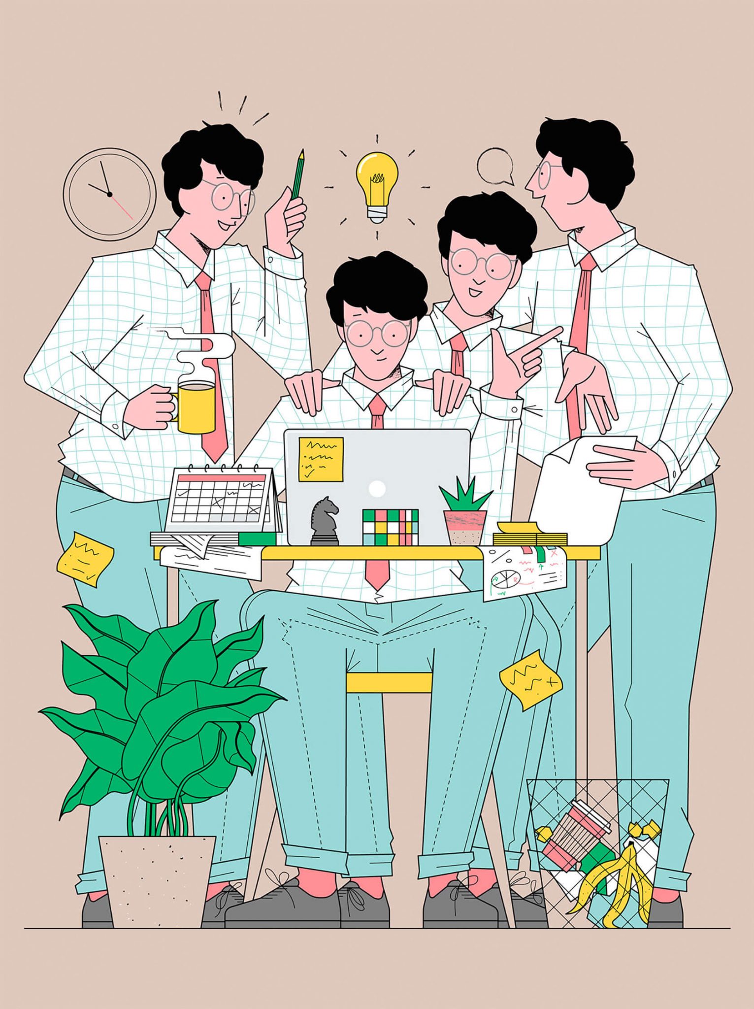 Fun Editorial Illustrations by Sam Peet | Daily design inspiration for ...